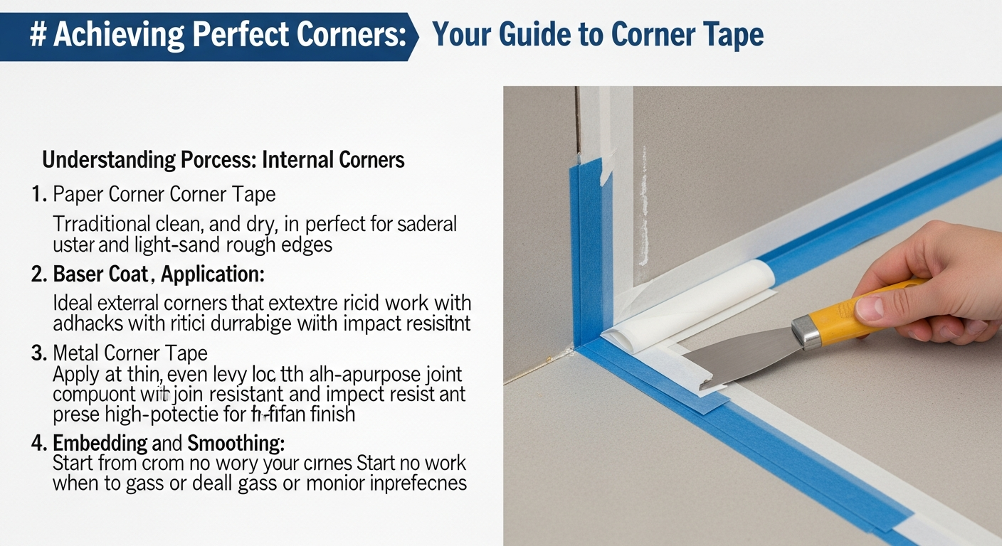 Achieve Perfect Corners: Your Guide to Corner Tape – The Drylining Depot